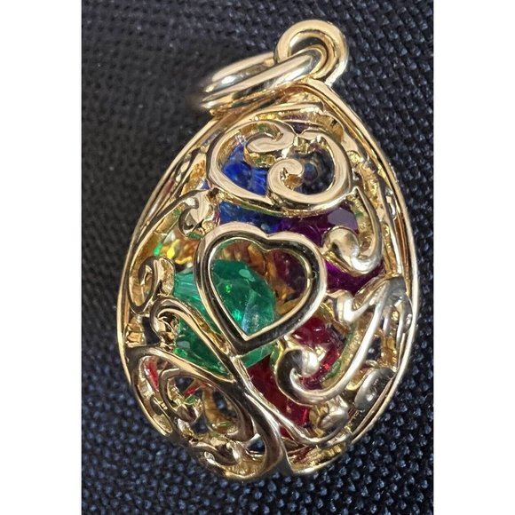 Joan Rivers | Jewelry | Joan Rivers Signed Faberge Egg Inspired Locket ...